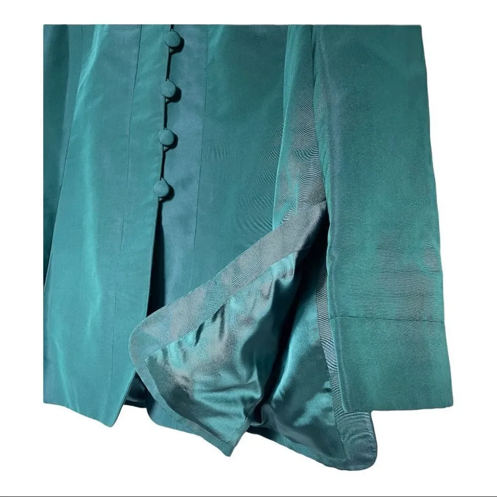 Ellen Tracy | Jackets & Coats | Vintage Linda Allard Ellen Tracy Teal ...
